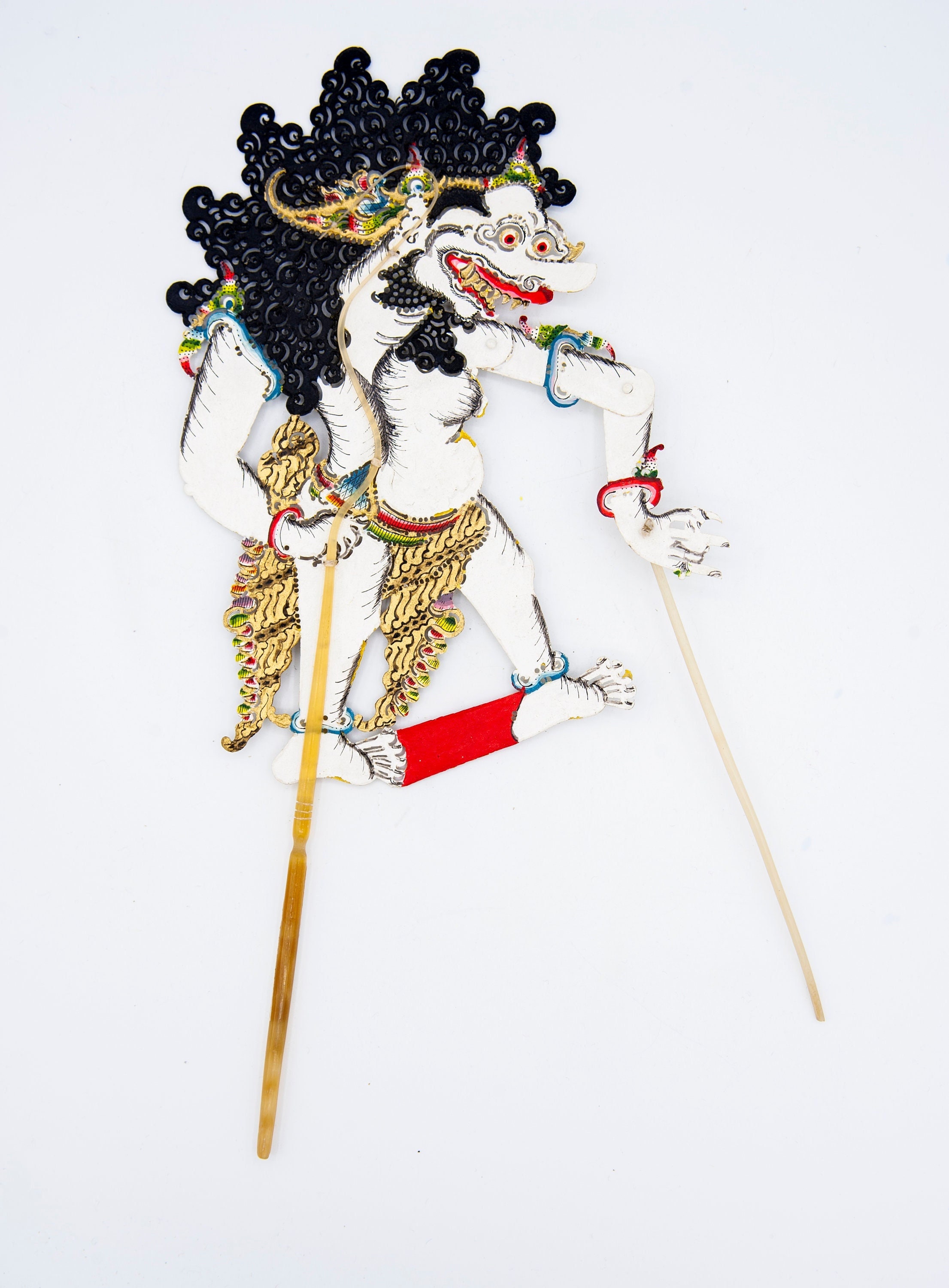 Gambar Wayang Kulit Buto Amral Dewa Mambang, Indonesian Doll for Shadow ...