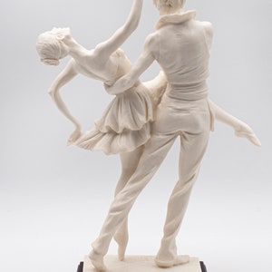 Sculpture7 A. Santini Signed Ballroom Dancing Couple Figurine Statue ...