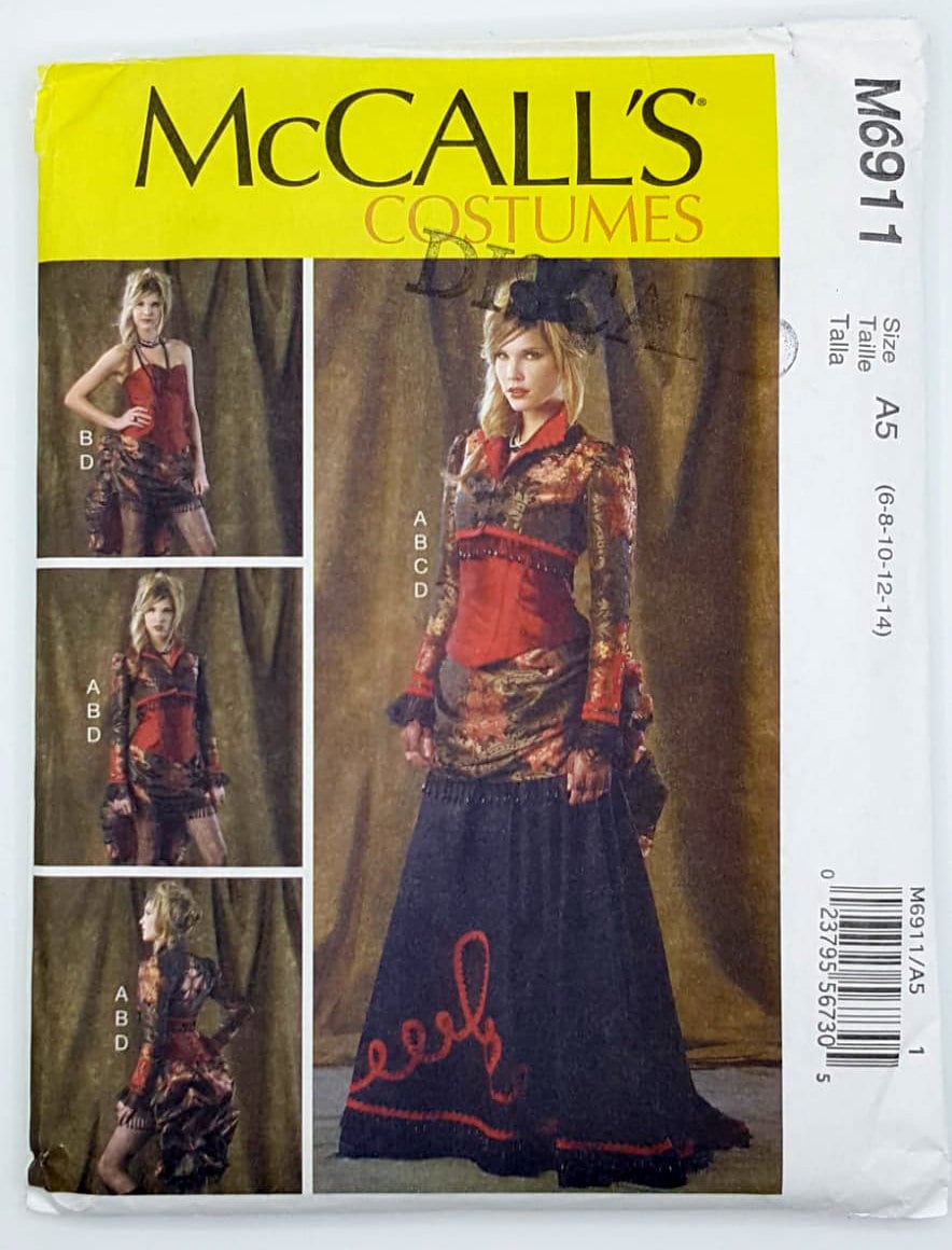 Mccall's Costumes Sewing Pattern 6911 Halloween Costumes - Etsy