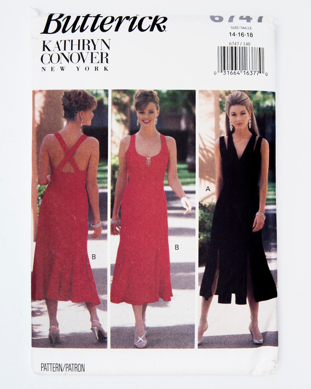 Butterick Sewing Pattern 6747, Vintage Pattern, by Kathryn Conover ...