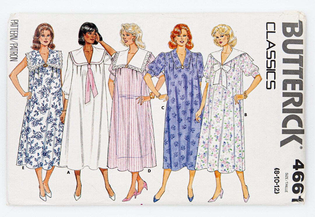Butterick Sewing Pattern 4661, Misses' Maternity Dress, Butterick ...