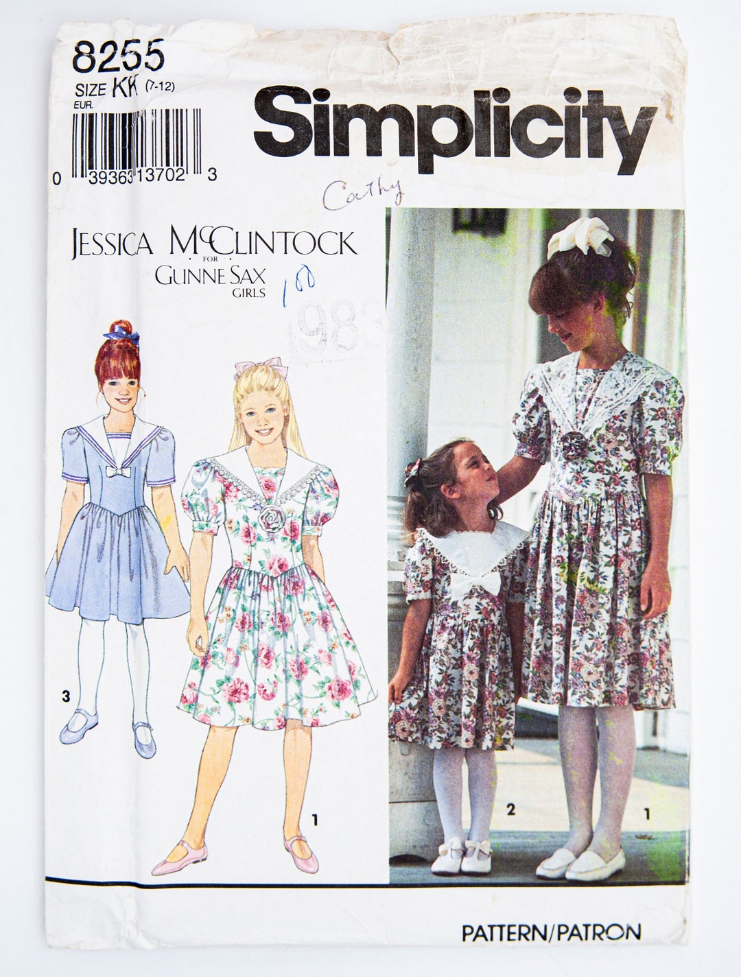 Simplicity Sewing Pattern 8255, Rare Editions, Jessica Mcclintock ...