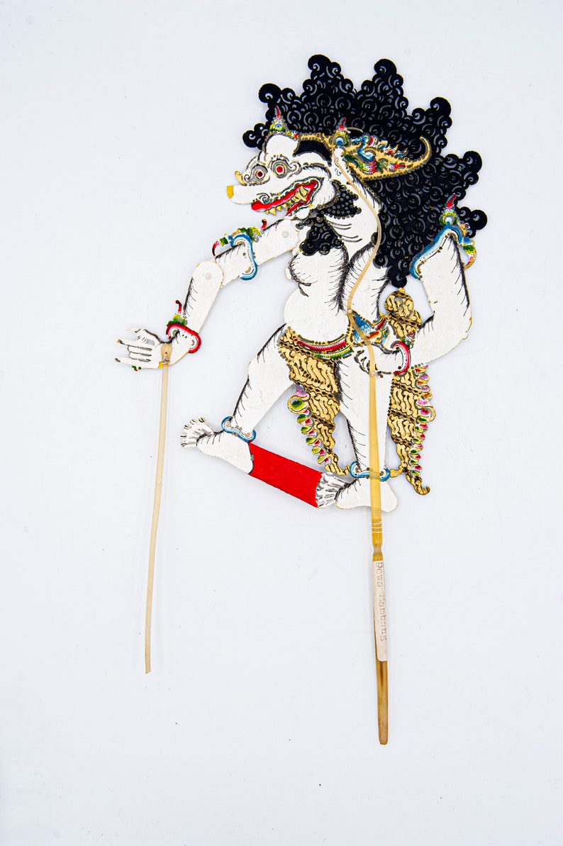 Gambar Wayang Kulit Buto Amral Dewa Mambang, Indonesian Doll for Shadow ...