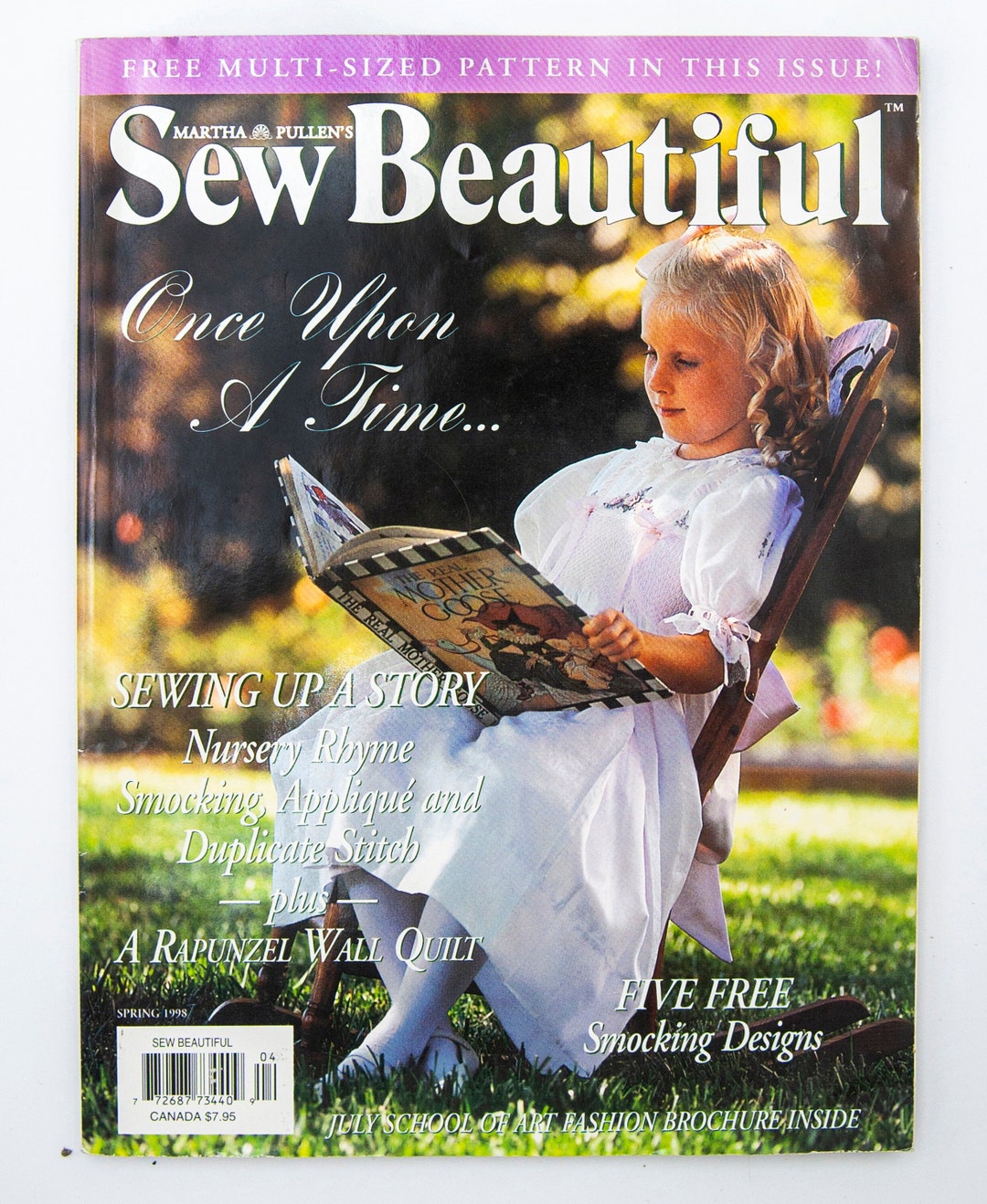 Martha Pullen's Sew Beautiful Magazine, Once Upon a Time, Single Issue ...