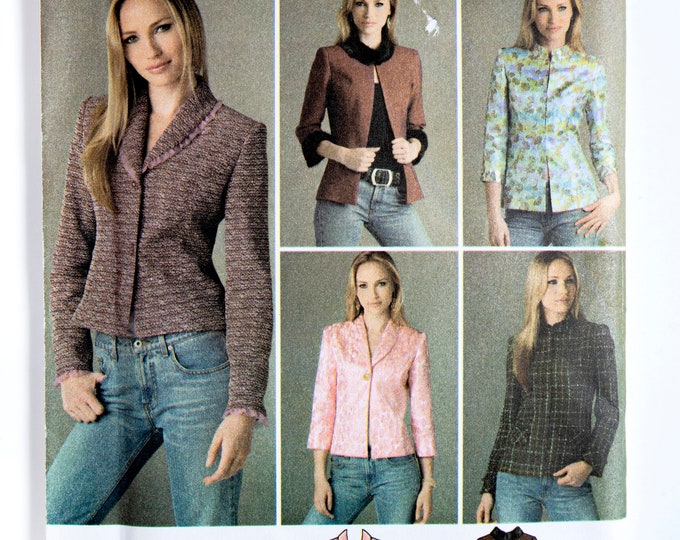 Uncut Simplicity Sewing Pattern 1013 Misses Buton Front Shirts - Etsy