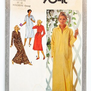 Simplicity Sewing Pattern 9048, Misses' Robe, Vintage Pattern, Size 14 ...