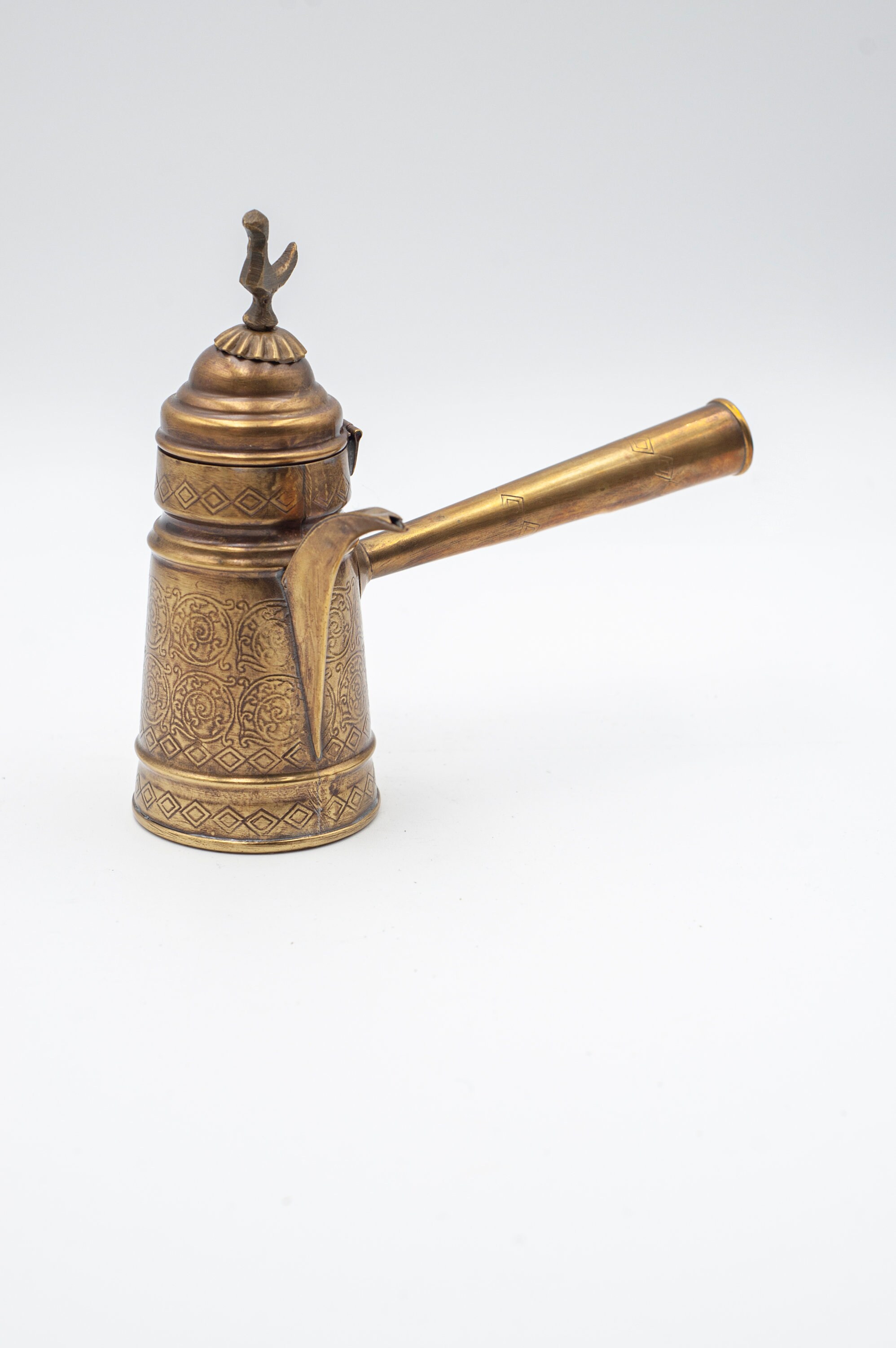 Vintage Iskandar Matar & Sons Nazareth Brass Coffee Pot 1960s' - Etsy