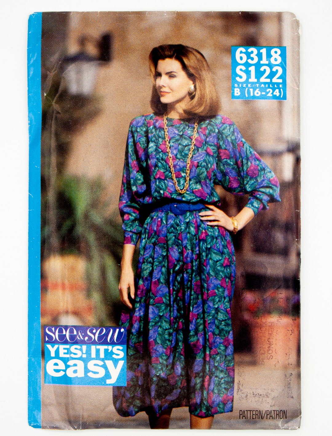 Butterick See N' Sew Sewing Pattern 6318, Misses" Dress, Easy to Sew ...