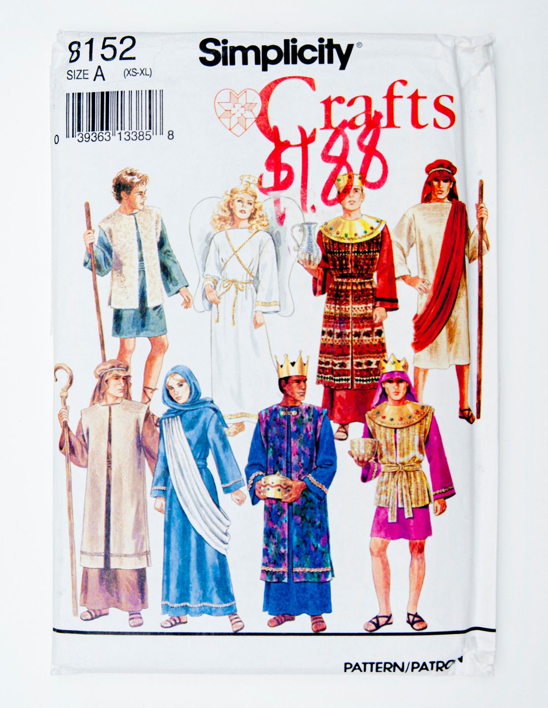 Simplicity Costume Sewing Pattern 8152, Misses', Men's, Teen Boys ...