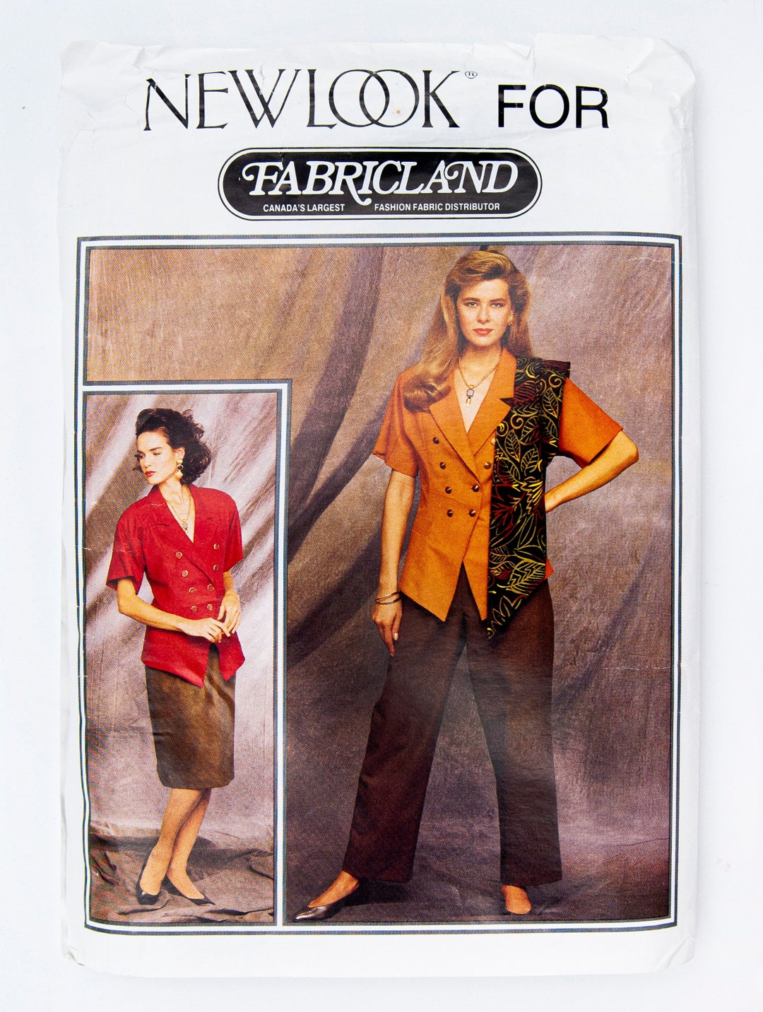 New Look Sewing Pattern 6243, for Fabricland, Misses' Jacket, Skirt ...