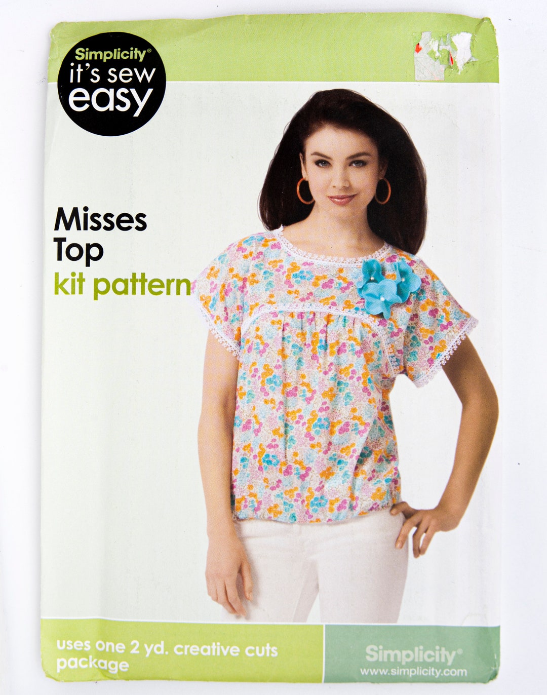 Simplicity Sewing Pattern 2596, Easy to Sew, Misses' Top, Size 6-14 ...