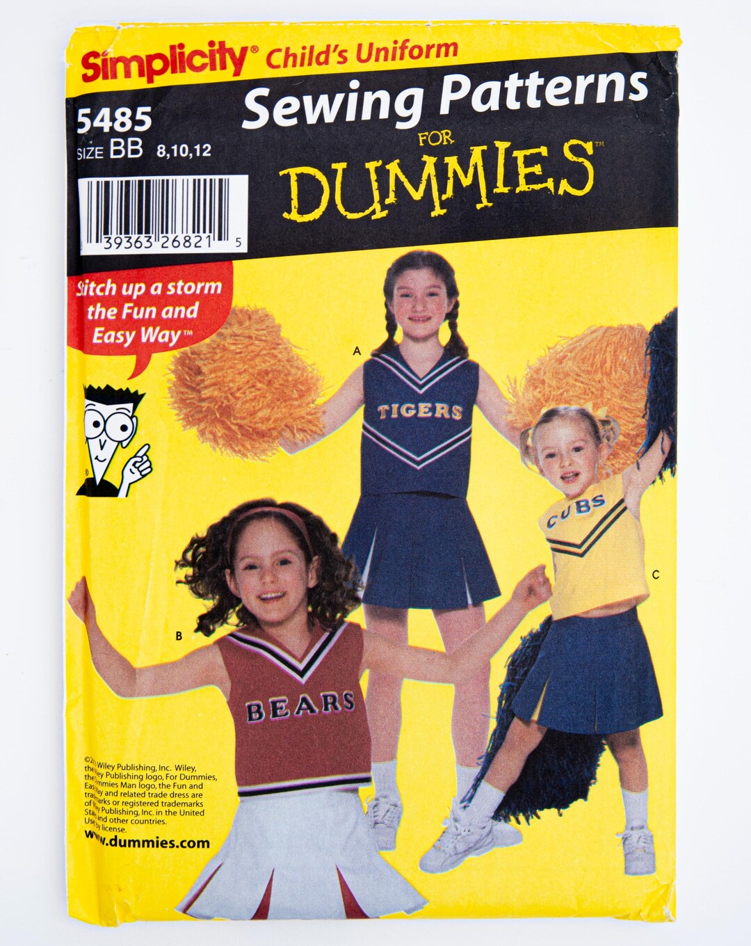 Simplicity for Dummies Sewing Pattern 5485, Child's/ Girls ...
