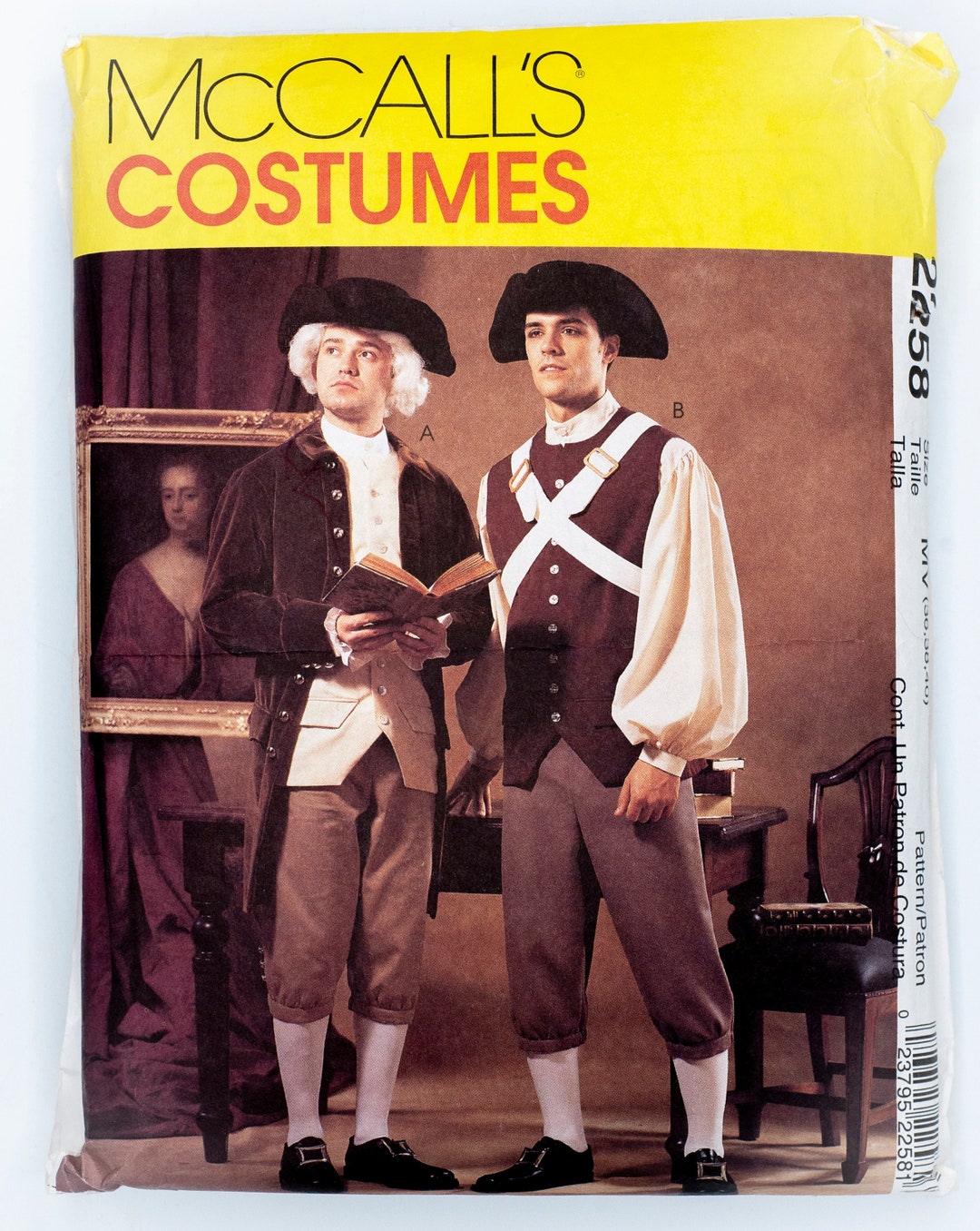 Mccall's Costumes Sewing Pattern 2258, Halloween Costumes, Men's ...