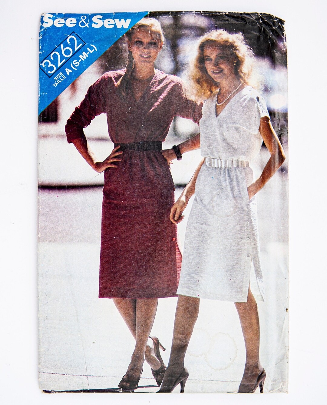 Butterick Sewing Pattern 3262, See and Sew, Vintage Pattern, Misses ...