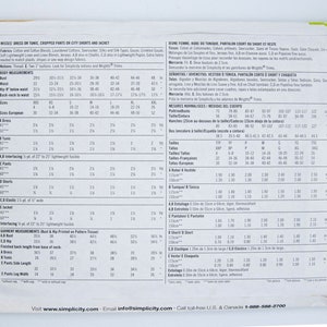 Simplicity Sewing Pattern 3799, Easy to Sew, Misses' Dress/ Tunic ...