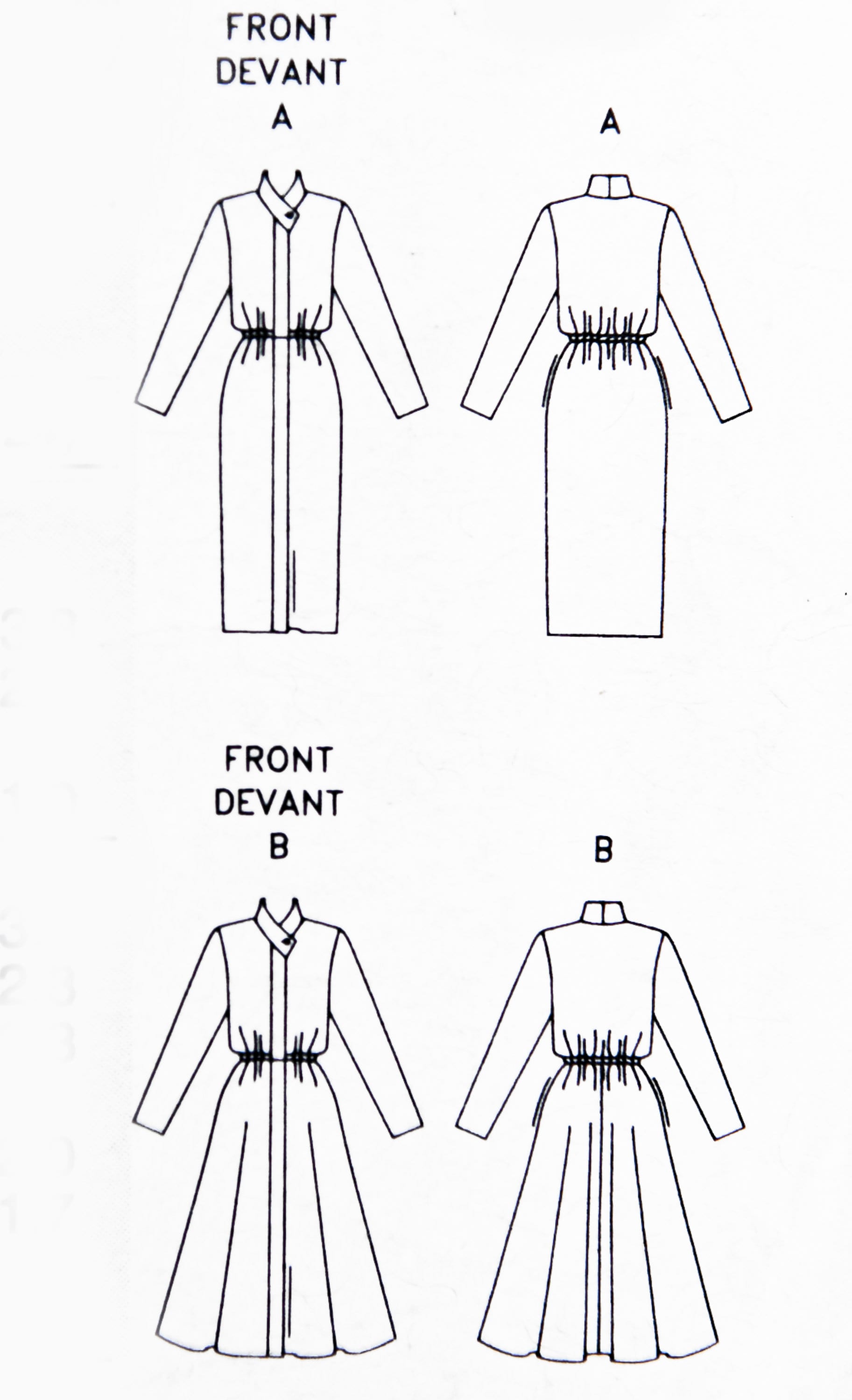 Vogue Sewing Pattern 8751, Misses' Dress, Vintage Pattern, Easy to Sew ...