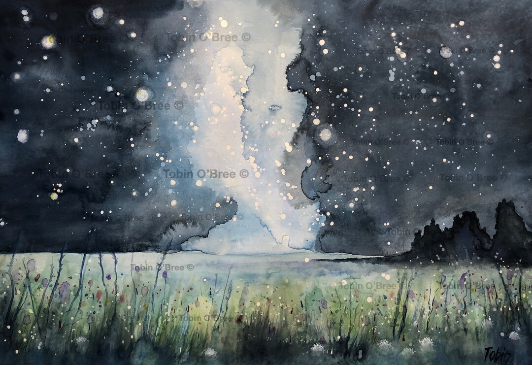 Limited Edition Number Print of venus and Mars Watercolour Painting - Etsy