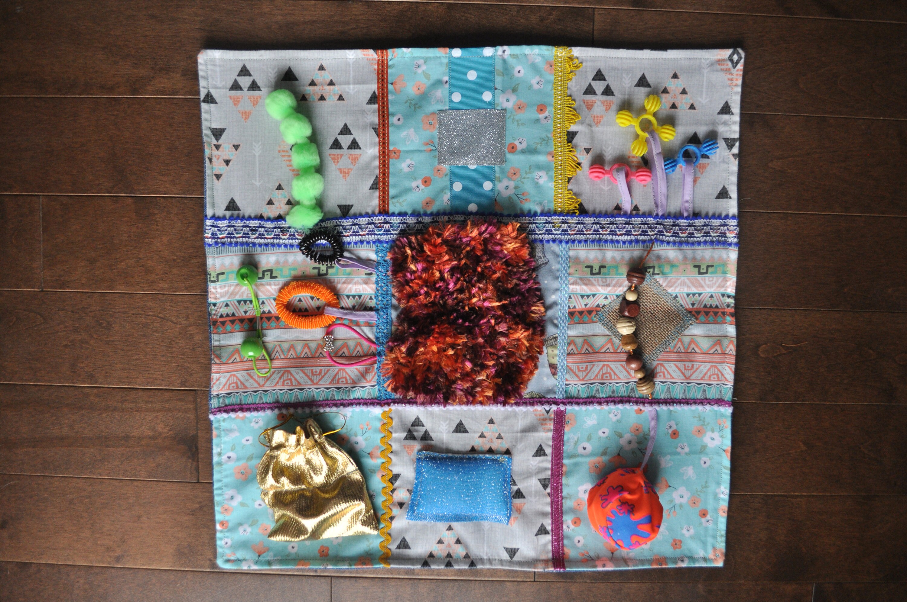 Tactile Sensory Fidget Mat for ASD, ADHD, Dementia, Alzheimer's ...