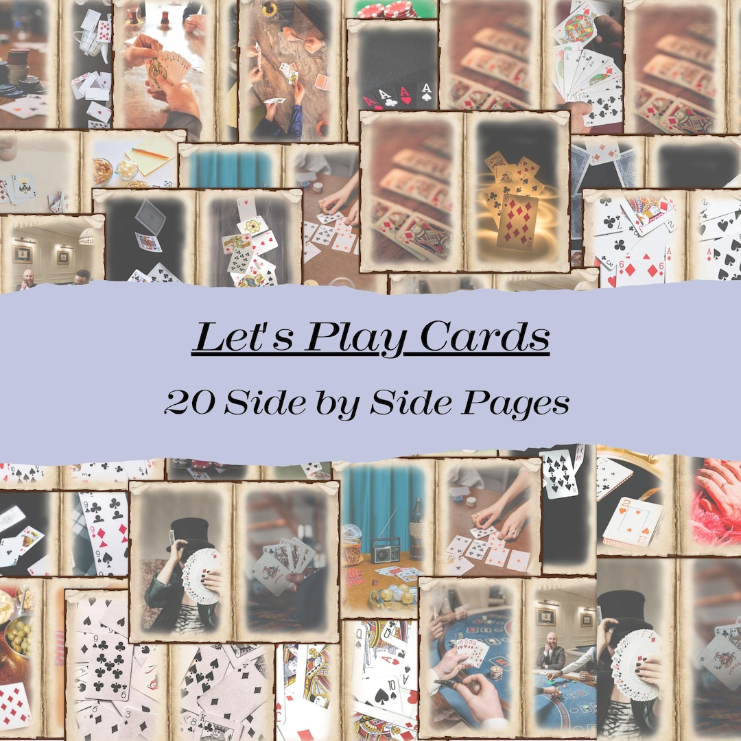 Let's Play Cards - Etsy