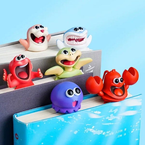 Octopus Bookmark - Etsy