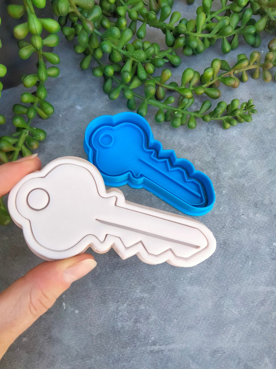 House Key Cookie Cutter and Fondant Stamp Embosser Housewarming ...