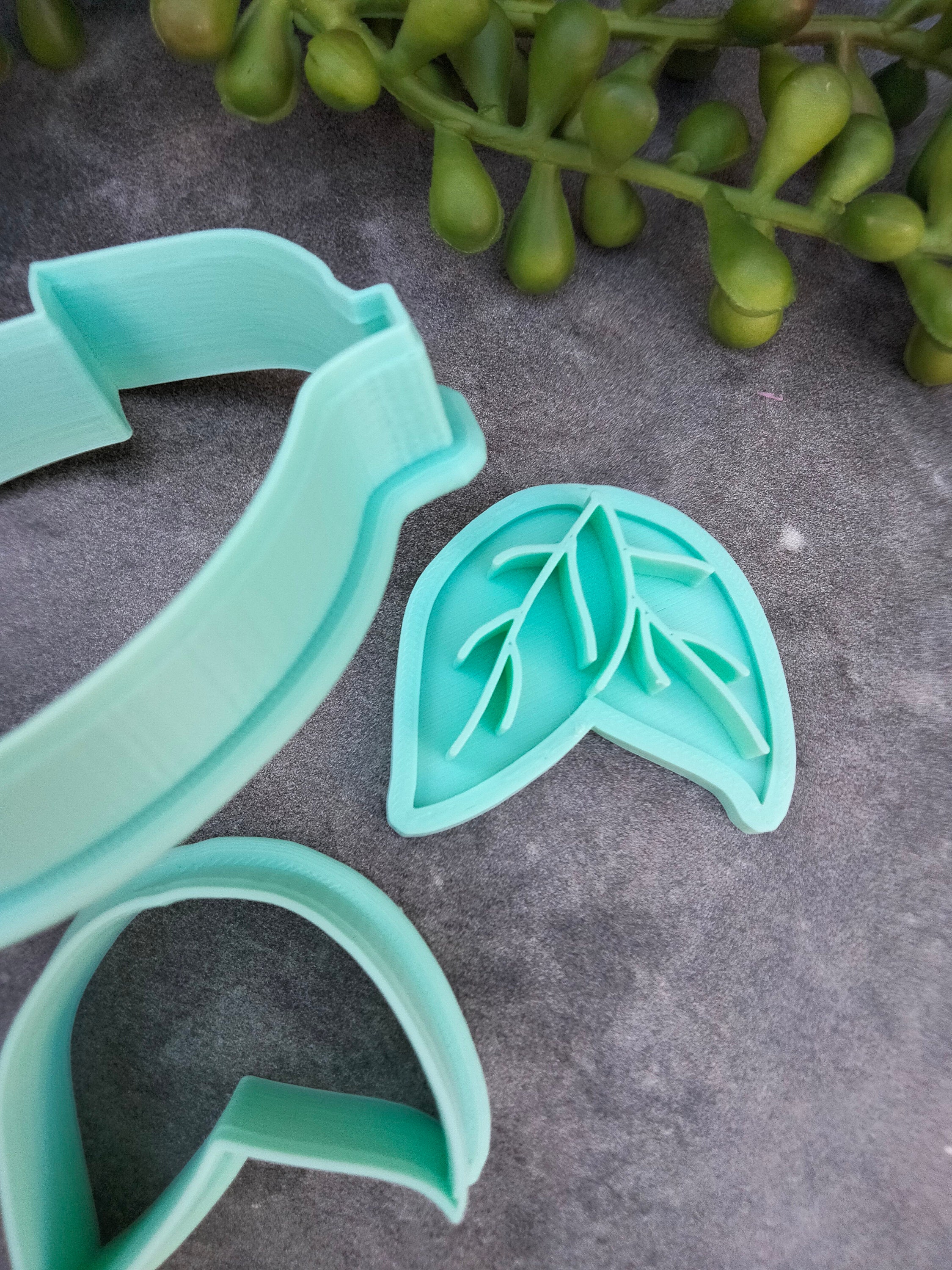 Lemon Cookie Cutter and Fondant Embosser Stamp Set Fruit Full Lemon ...