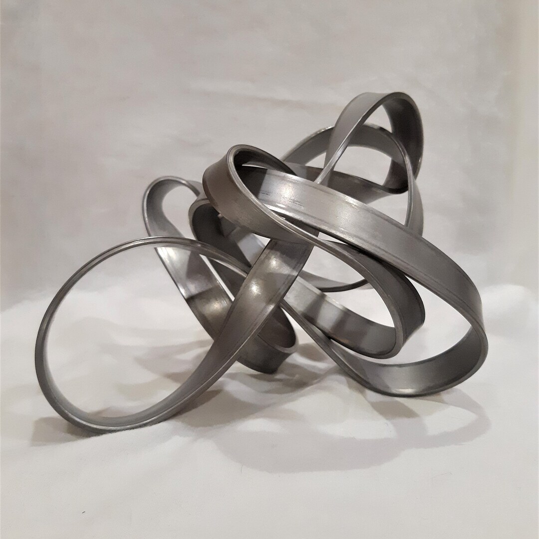 Steel Sculpture Twisted Loop - Etsy