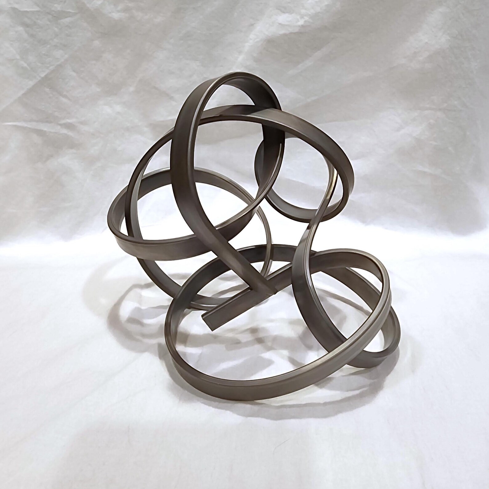 Steel Sculpture - Tangled Loops - Etsy