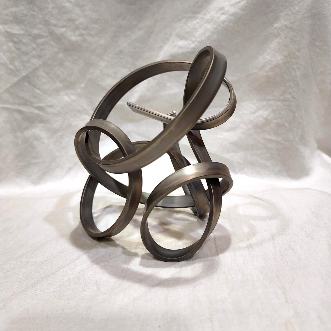 Steel Sculpture - Tangled Loops - Etsy