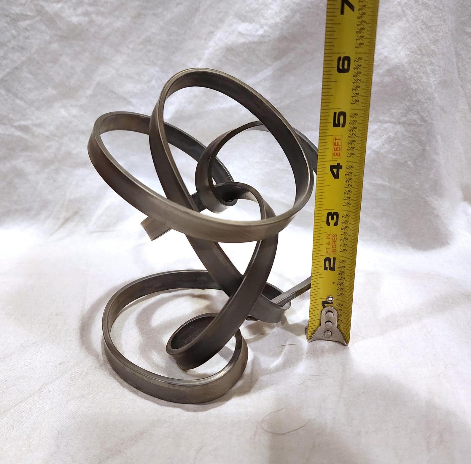 Steel Sculpture Tangled Spire - Etsy