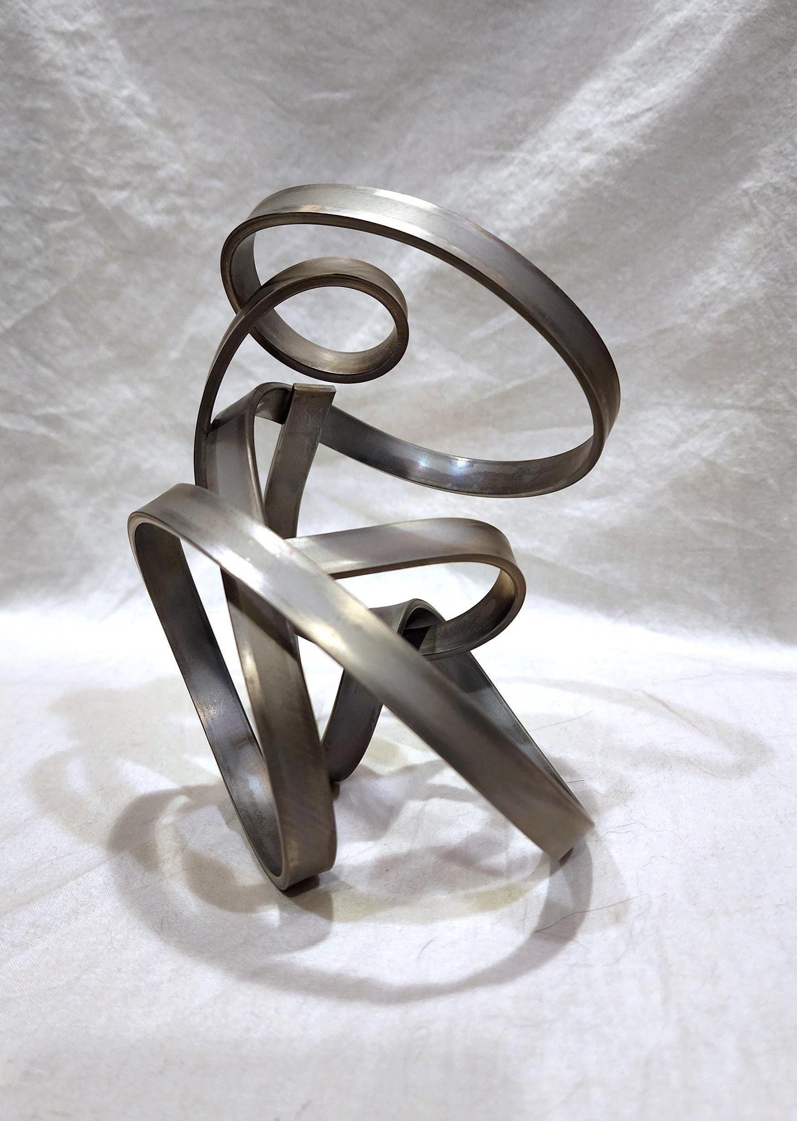 Steel Sculpture Tangled Spire - Etsy
