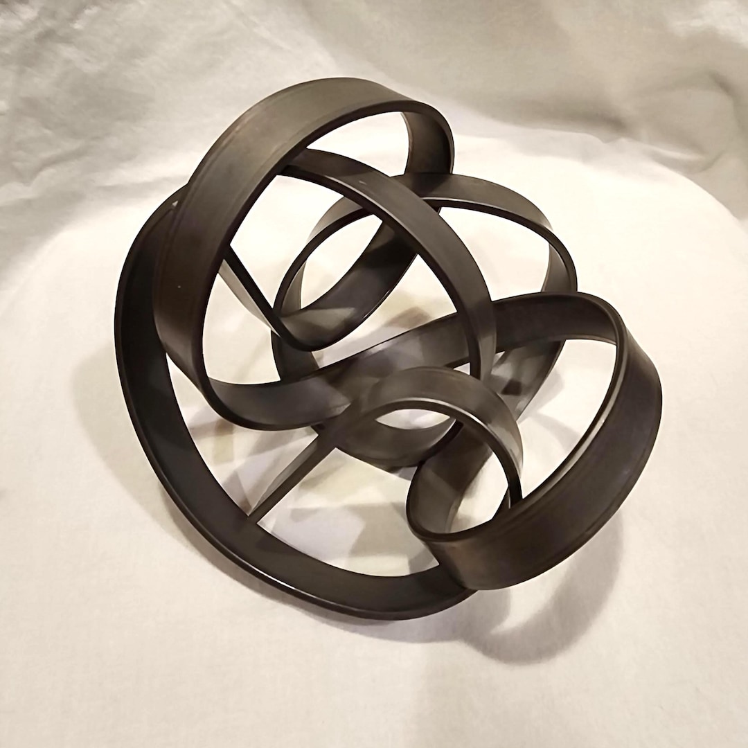 Steel Sculpture - Tangled Coils - Etsy