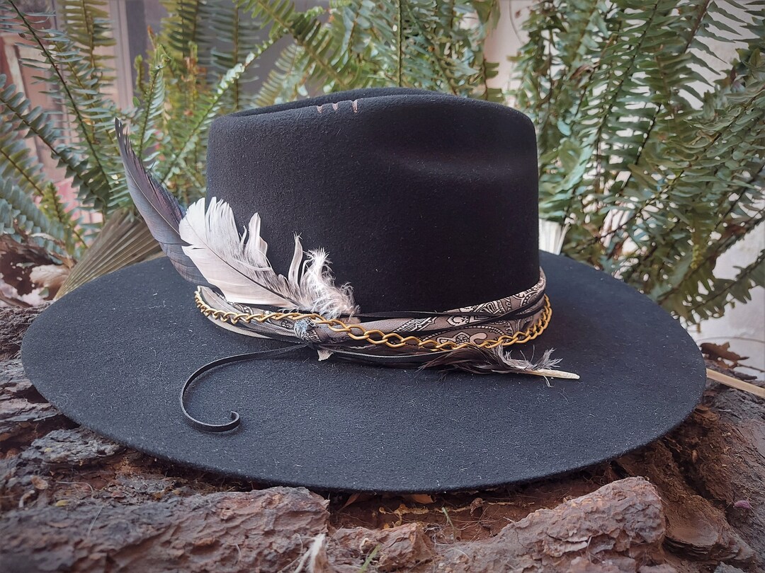 Fedora Pachuco black Night - Etsy