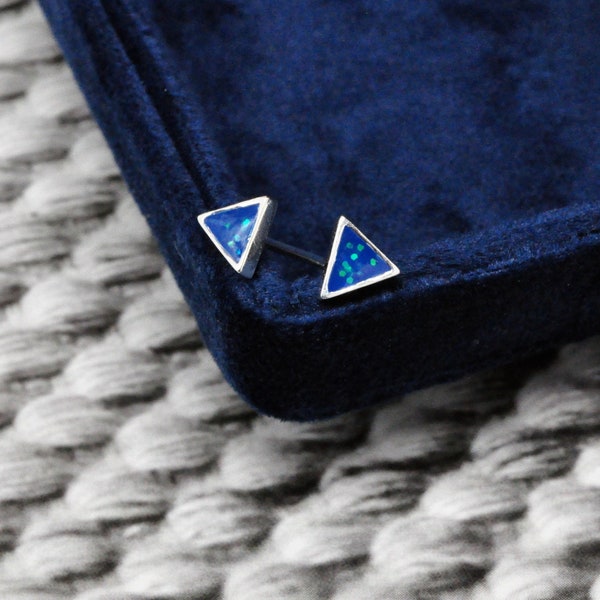 Triangle Glitter - Etsy