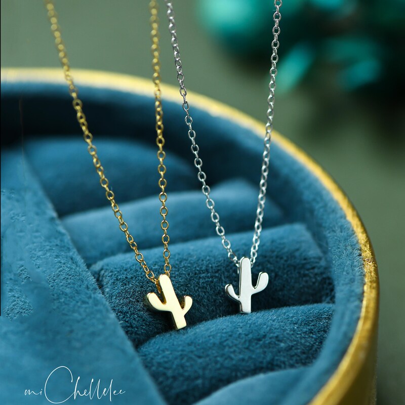 Cactus Necklace - Etsy