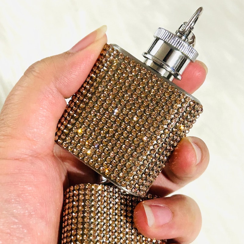 Customized Flask Key Chain - Etsy