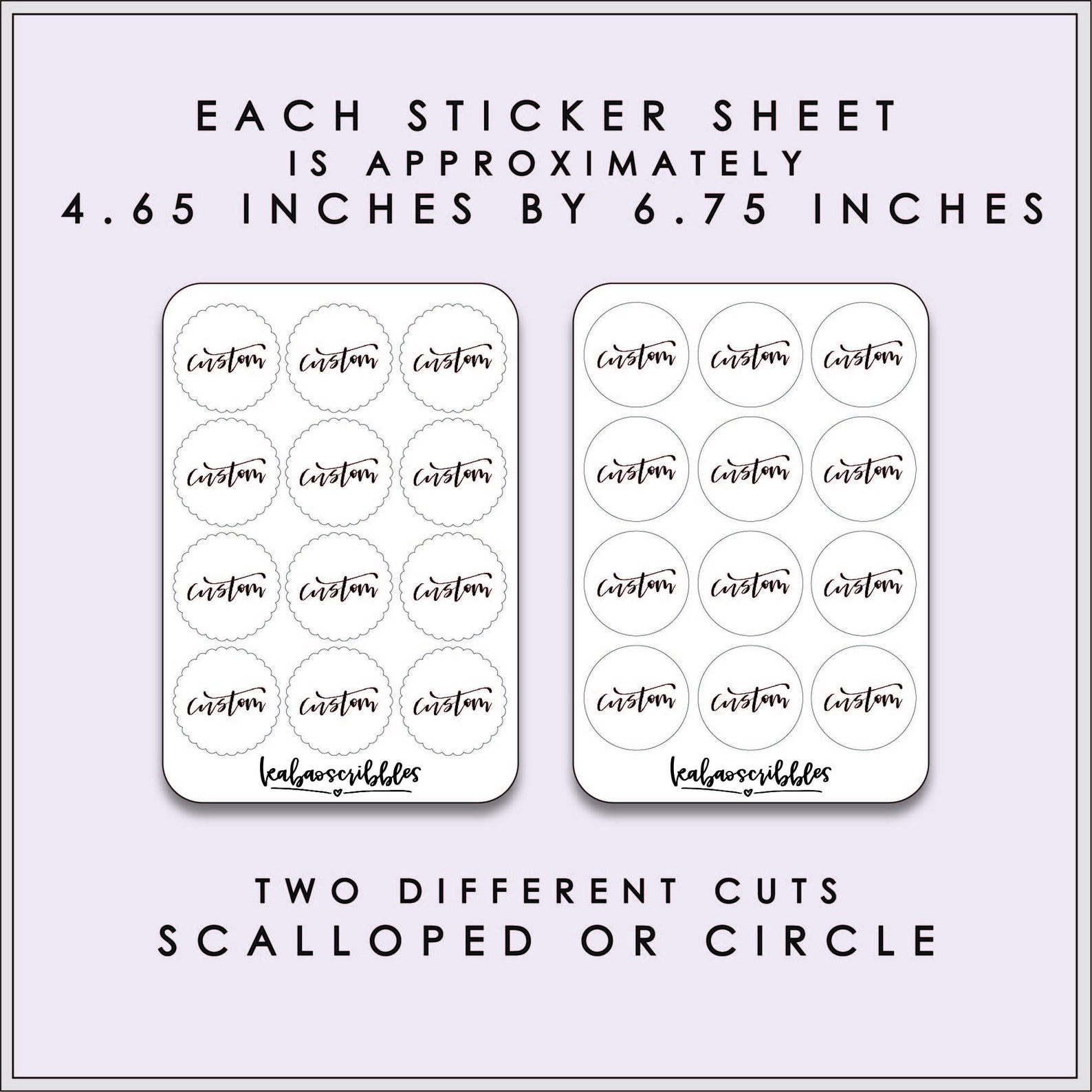 Personalized Custom Stickers Envelope Seals Happy Mail Labels - Etsy