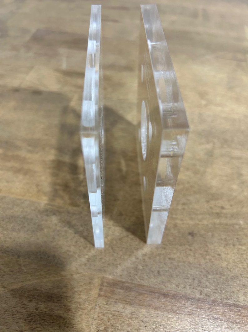 Acrylic Router Base Plates for Makita Palm Router 3 Shapes, 3 Sizes, 3/ ...