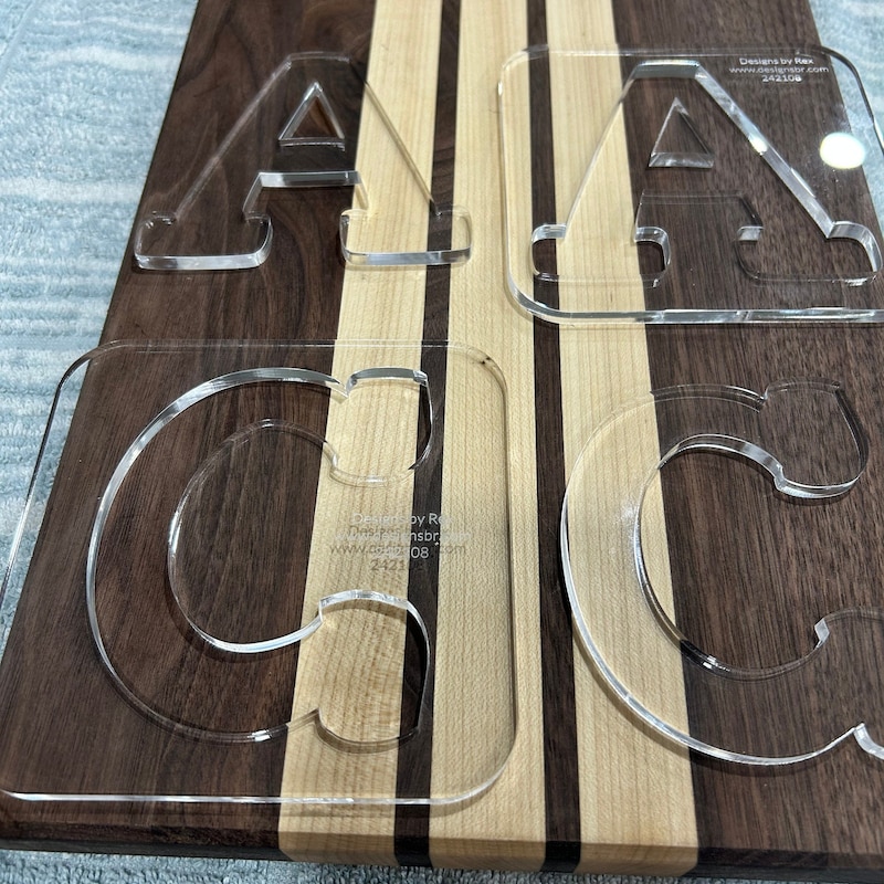 Acrylic Stencil Router - Etsy