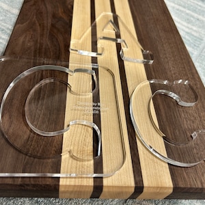 Letter Router Templates (clear Acrylic) for Woodworking and DIY ...