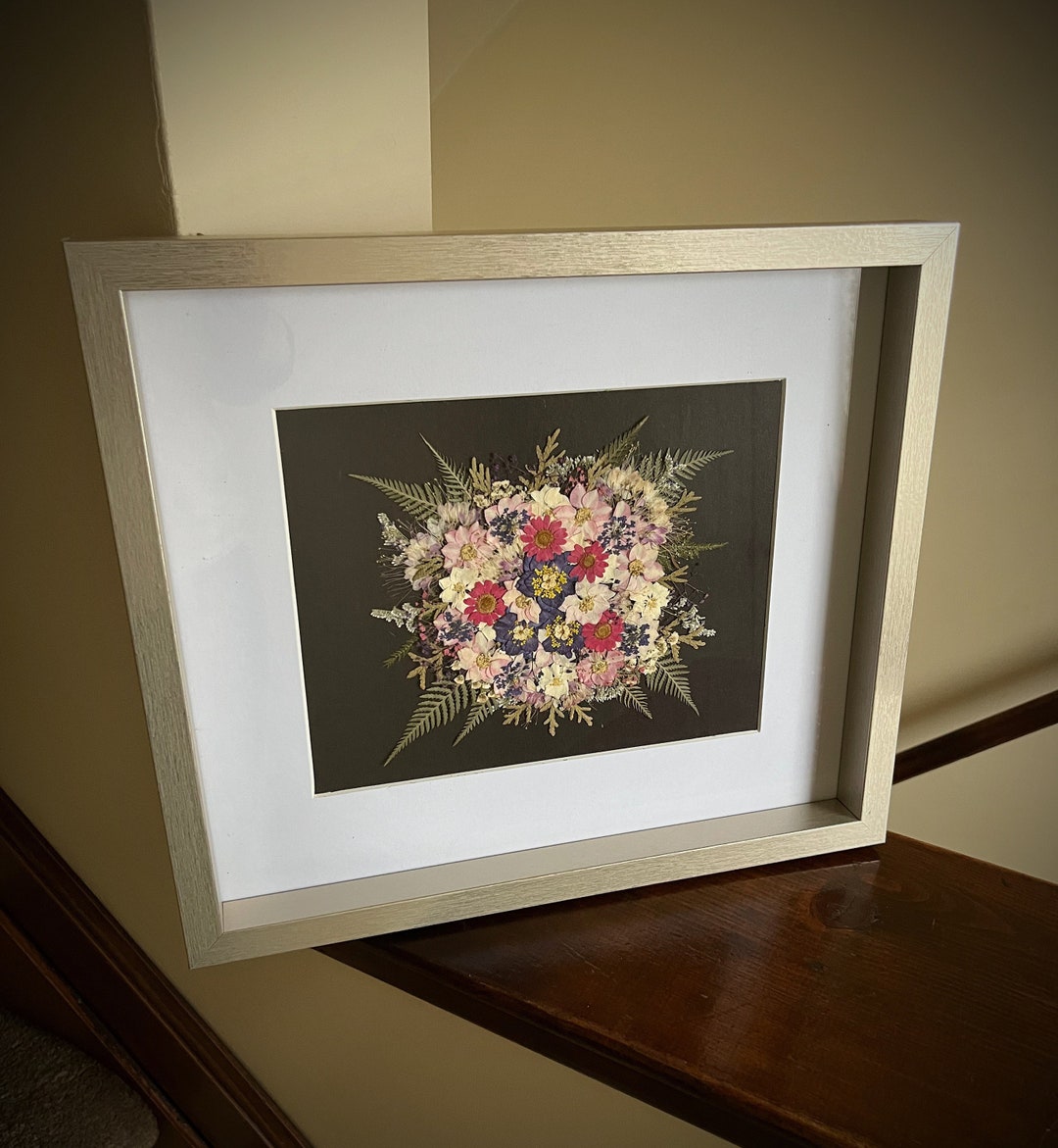 Large Pressed Flower Frame - Etsy