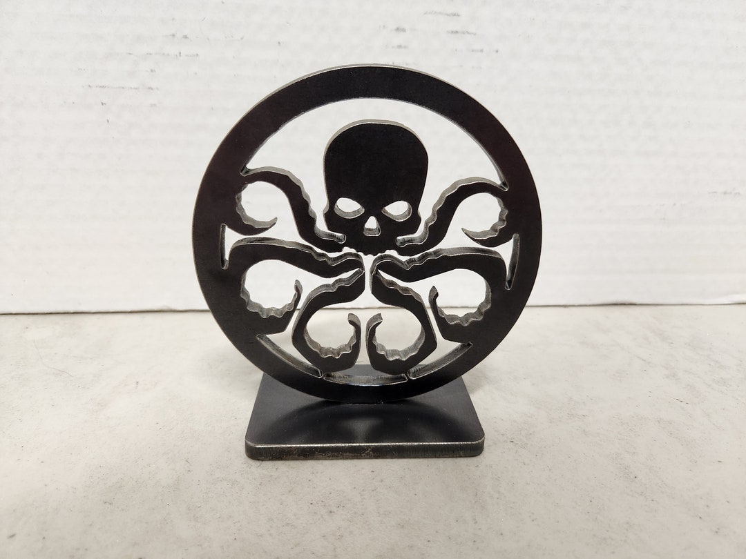 HYDRA Metal Paperweight / Statue / Desk Art - Etsy