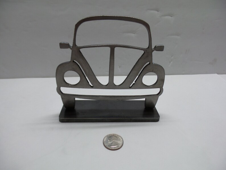 VW Bug Desk Statue / Paper Weight / Desk Art | Etsy