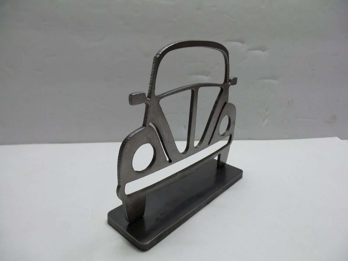 VW Bug Desk Statue / Paper Weight / Desk Art | Etsy