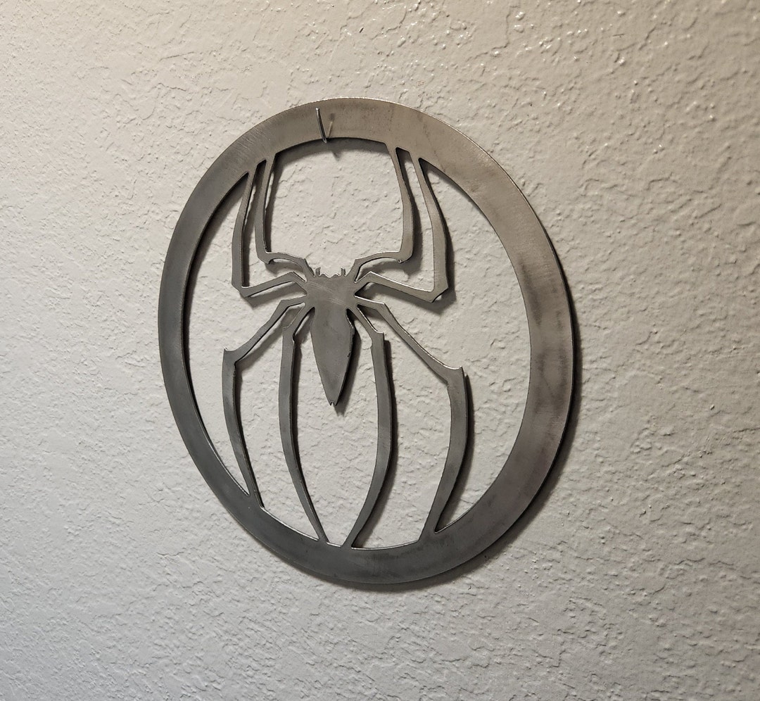 Spiderman Metal Sign ships NEXT BUSINESS DAY - Etsy