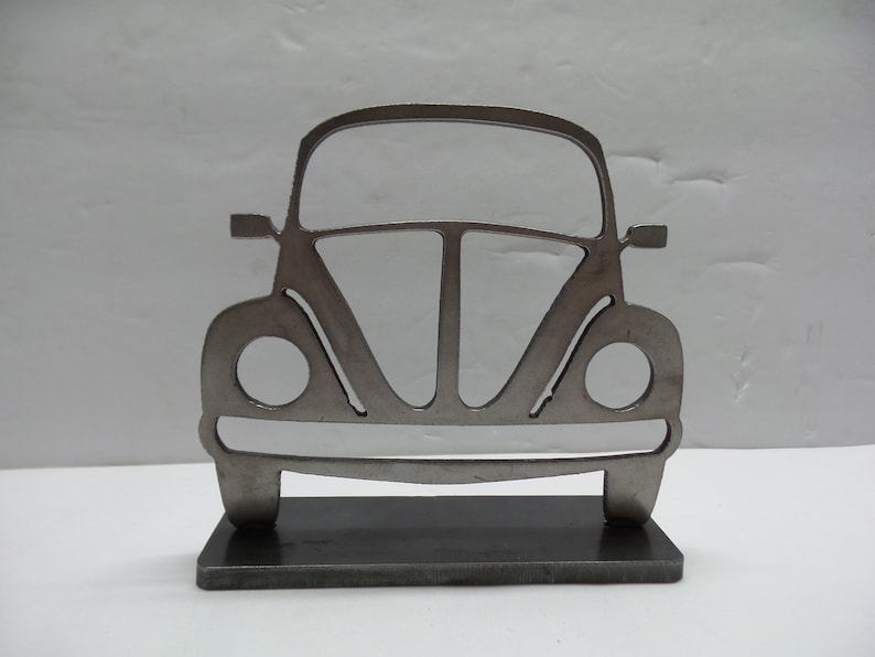 VW Bug Desk Statue / Paper Weight / Desk Art | Etsy
