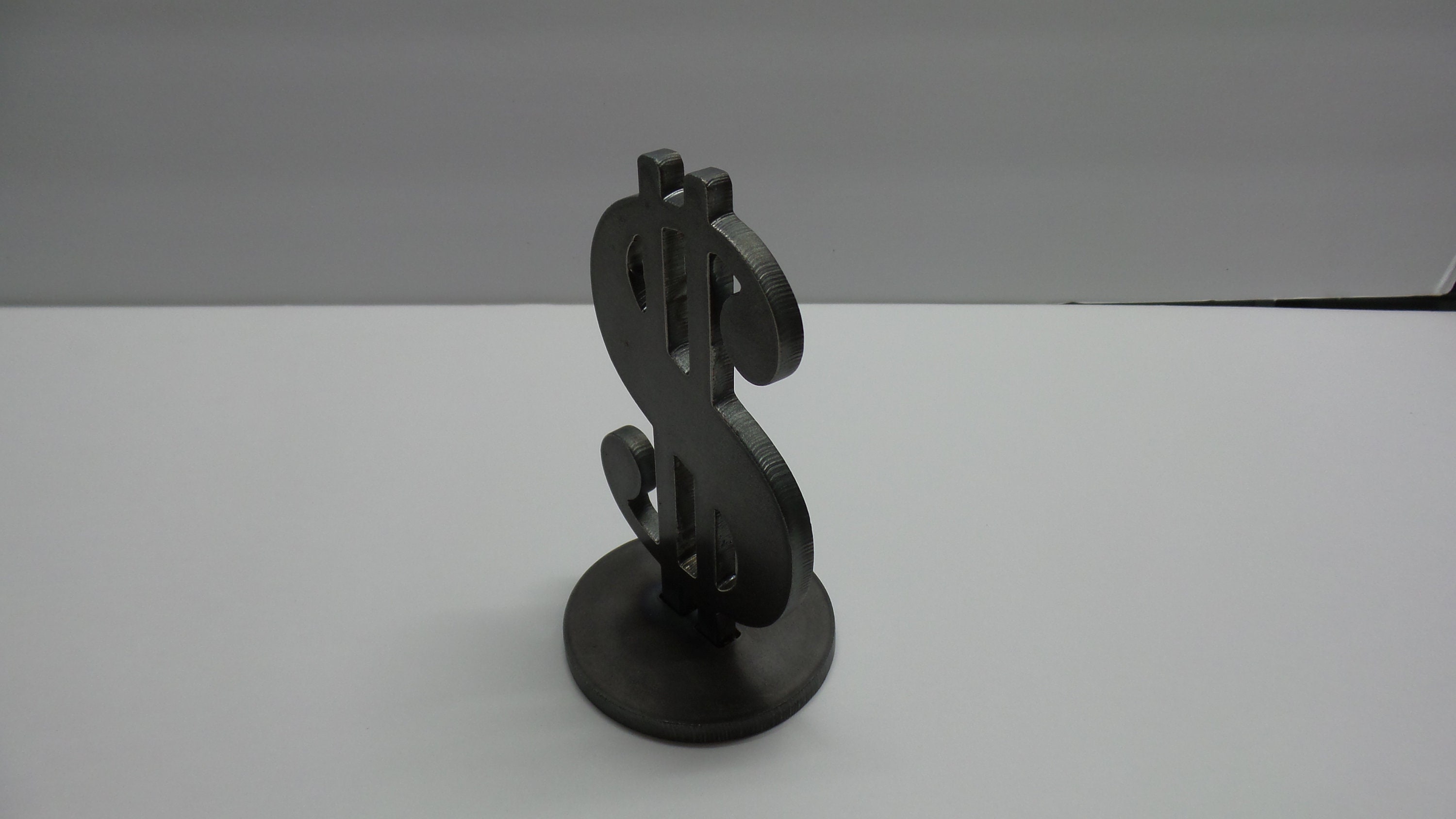 Dollar Statue / Desk Statue / Dollar Art Statue | Etsy