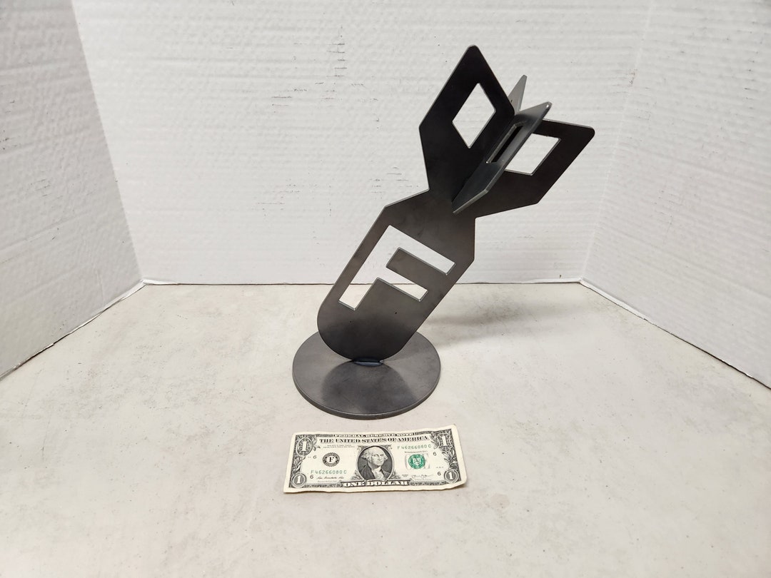 Super F Bomb 3D Fins / Paper Weight / Desk Art / Desk Statue - Etsy