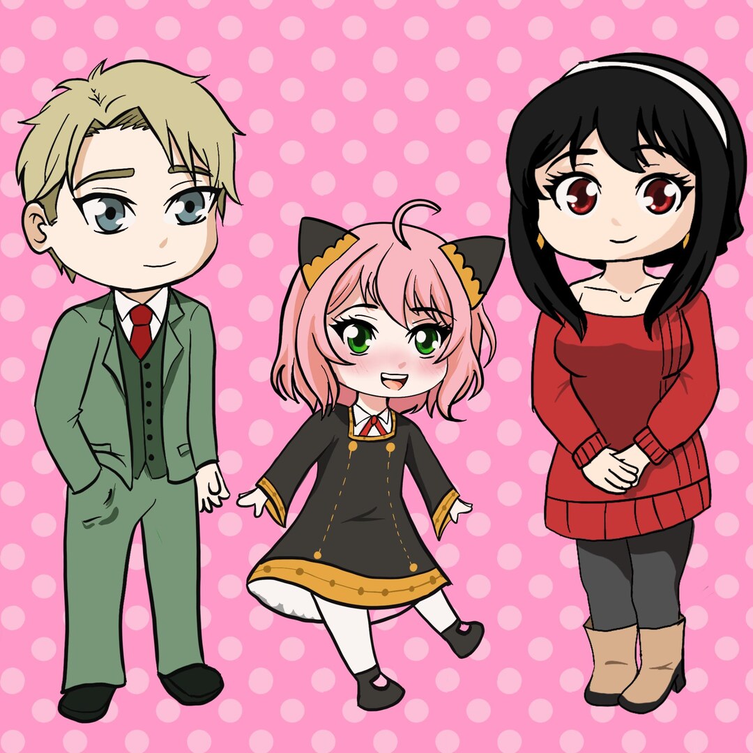 Spy X Family Stickers - Etsy