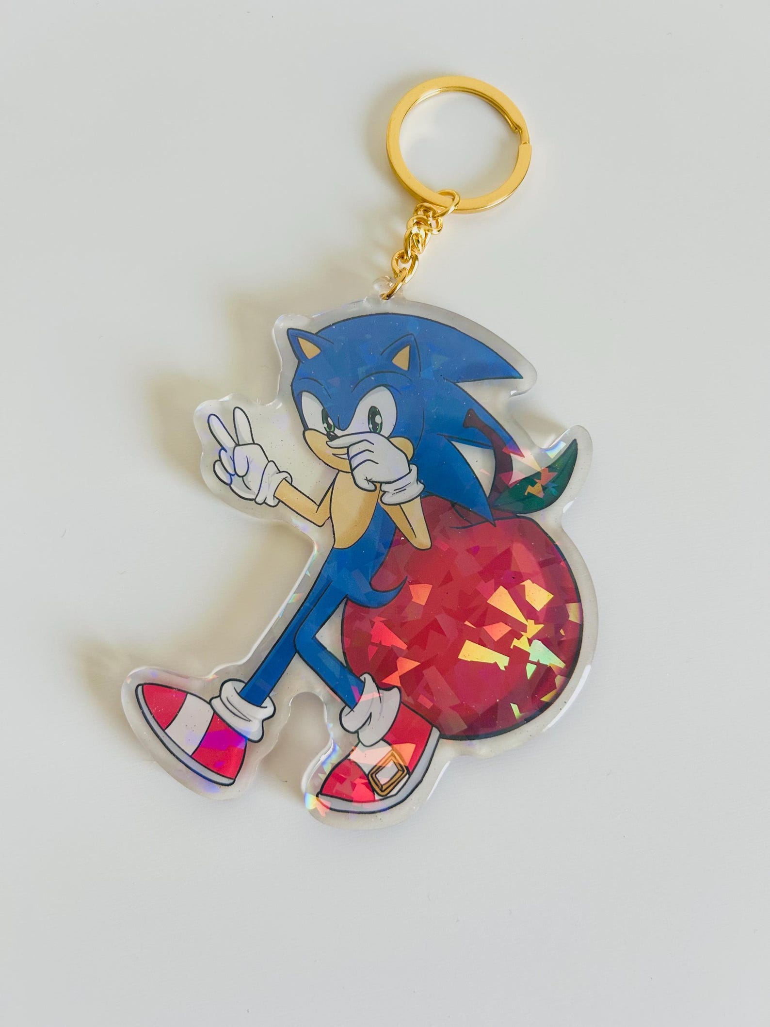 Sonic Cherry Keychain - Etsy